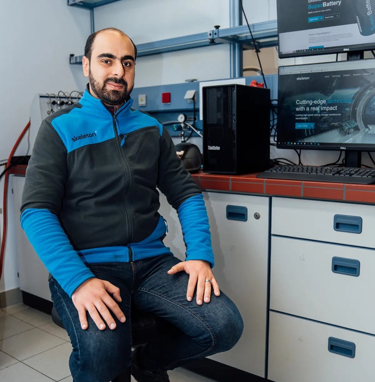 Qusay Ibrahim, Head of Analytics & Quality: we're the only company developing and producing the ...